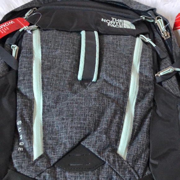 The North Face | Bags | The North Face Surge Backpack Graygreen | Poshmark
